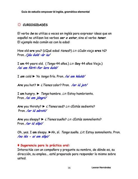 Guía de estudio empower b1 inglés gramática elemental English for