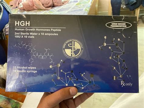 Lyophilized Powder Somatropin Human Growth Hormone 100iu Soviat Russian