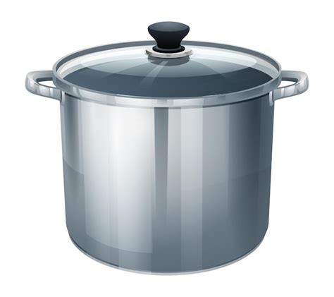 Vector de olla aislado sobre fondo blanco ilustración de dibujos