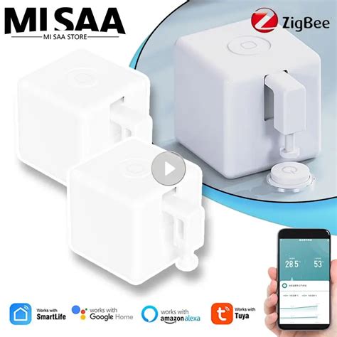 AUBESS Tuya Zigbee Finger Plus Smart Switch Fingerbot Plus