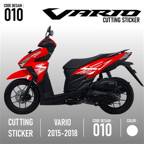 Jual Cutting Sticker Vario Aksesoris Motor Cuting Honda Vario 125