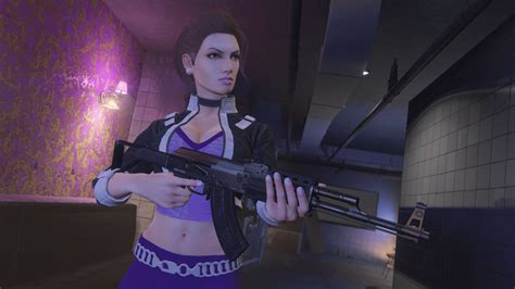Shaundi From Saints Row 3 Remastered Hd Model Add On Ped V13 Gta 5 Mod
