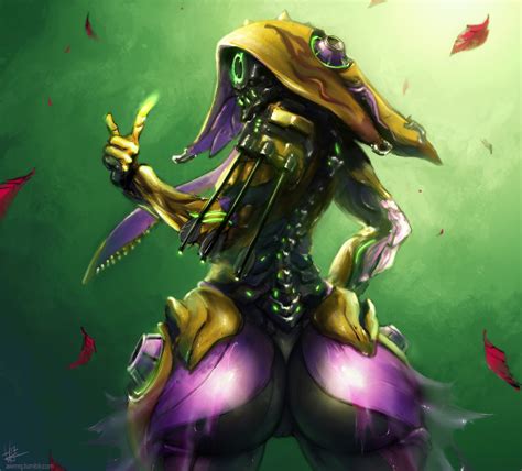 Ivara Warframe Drawn By Amrrr Danbooru