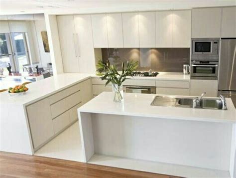53 Variantes Pour Les Cuisines Blanches Cozinhas Modernas Cozinhas
