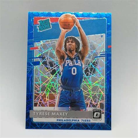 Yahoo Tyrese Maxey Rc Panini Donruss Optic