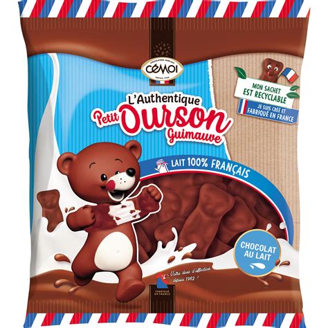 Bonbon ourson guimauve CEMOI le sachet de 170g à Prix Carrefour