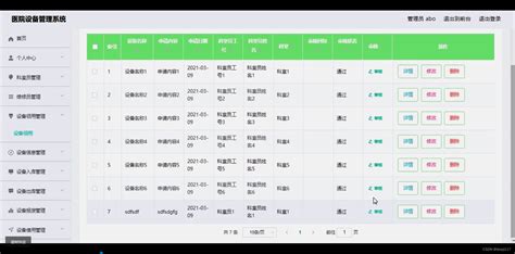 java毕设项目医院设备管理系统计算机（附源码 系统 数据库 lw） 设备管理毕设 csdn博客