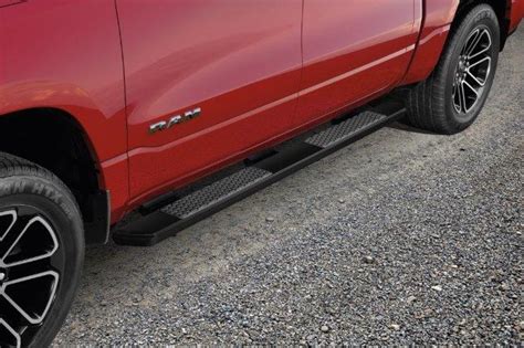2019 2022 Ram 1500 Matte Black Painted Running Boards Crew Cab