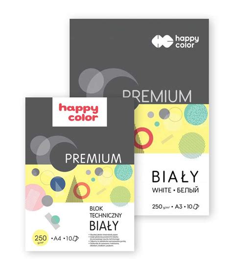 Blok Techniczny Premium Happy Color 250 G 10 Ark