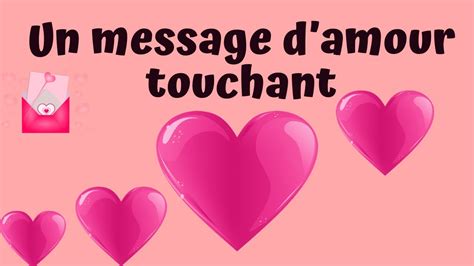 UN MESSAGE DAMOUR POUR TOI YouTube