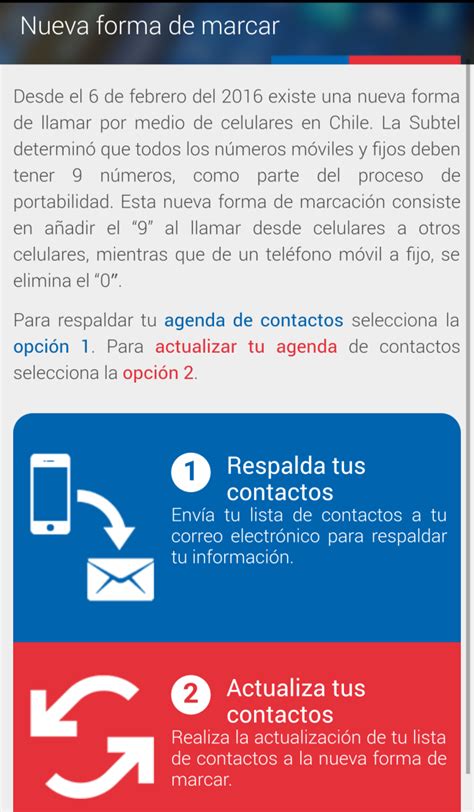 Ésta es la nueva forma de marcar desde celulares Cooperativa cl