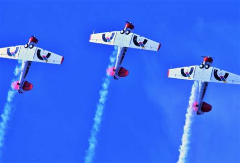 Free Images Wing White Smoke Airplane Formation Vehicle Airline