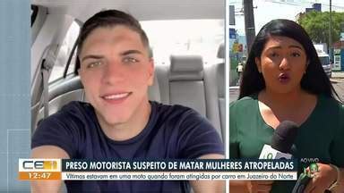 CETV 1ª Edição Fortaleza Preso em SP motorista suspeito de matar