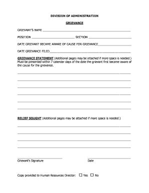 Fillable Online Doa La DOA Forms Division Of Administration