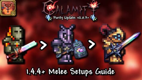 Calamity Melee Class Loadout Guide Hellish Harbour V2 0 3 YouTube