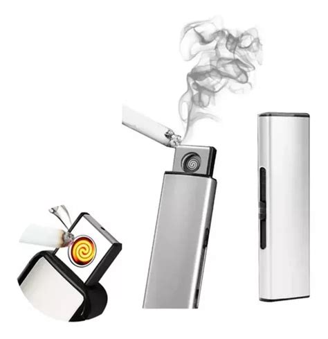 Isqueiro Eletrônico Usb Elétrico Sem Chama Recarregável Frete grátis