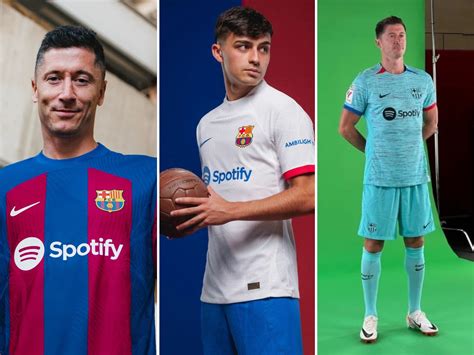 Barcelona Home Away And Third Kits Football Today