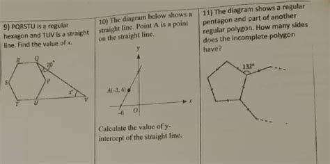 Solved The Diagram Below Shows A The Diagram Shows A Geometry