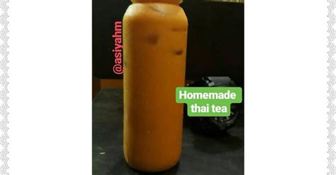 Resep Thai Tea Ala Dum2 Oleh Asiyahm Cookpad