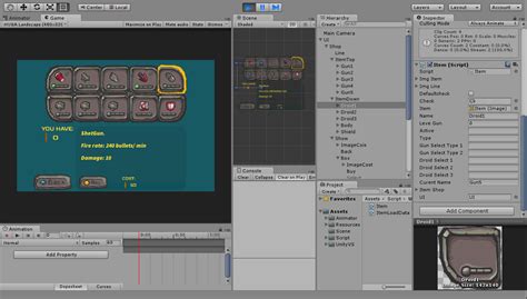 unity load data item shop xml learn unity 2d tutorials step by step make one game