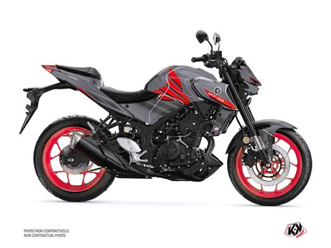 Kit Déco Moto Mantis Yamaha MT 03 Rouge Kutvek