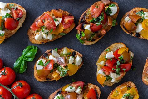 15 Minute Classic Bruschetta Recipe Momsdish