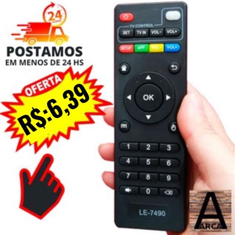 Controle Remoto Tv Box 4k Mx9 Tx3 Tx9 Tx2 Mxq Pro Escorrega o Preço