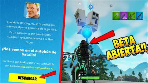 YA SALIO FORTNITE ANDROID PARA TODOS LOS DISPOSITIVOS SIN INVITACIÓN