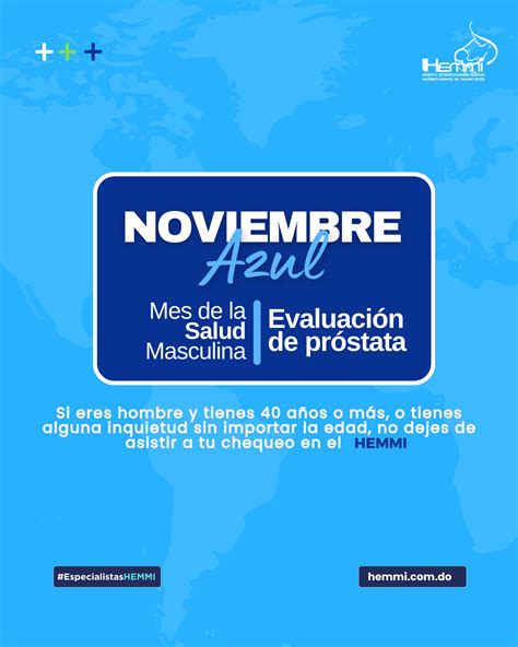 Noviembre Azul Elevando La Conciencia Sobre La Salud Masculina Y