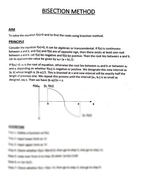 Solution Bisection Method Python Programming Studypool