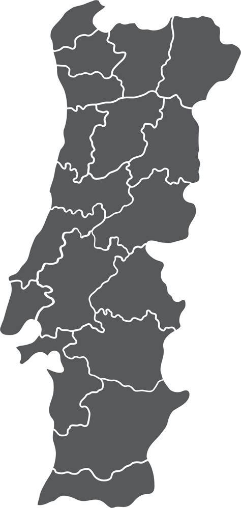 Doodle Dibujo A Mano Alzada Del Mapa De Portugal Png