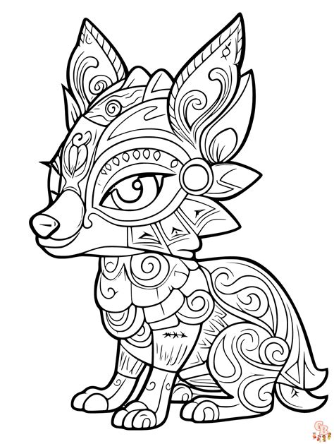 Dibujos Para Colorear De Alebrijes Imprimibles Gratis Para Niños Y Adultos