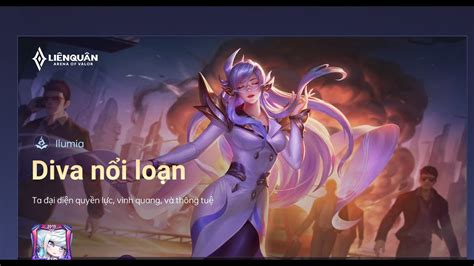 Tốp 1 Kéo Rank Review Skin Ilumia Diva Nổi Loạn hiệu ứng kỹ năng hình