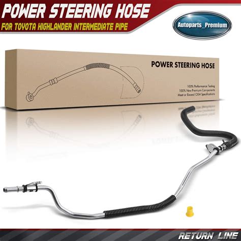 Power Steering Return Line Hose For Toyota Highlander