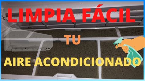 CÓMO LIMPIAR FILTROS AIRE ACONDICIONADO DAITSU YouTube