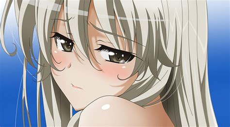 Kasugano Sora Yosuga No Sora Pelo Largo Anime Rubor Fondo De