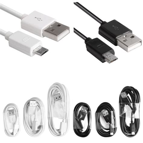 M M M Micro Usb Charger Sync Data Cable For Android Phone Shopee