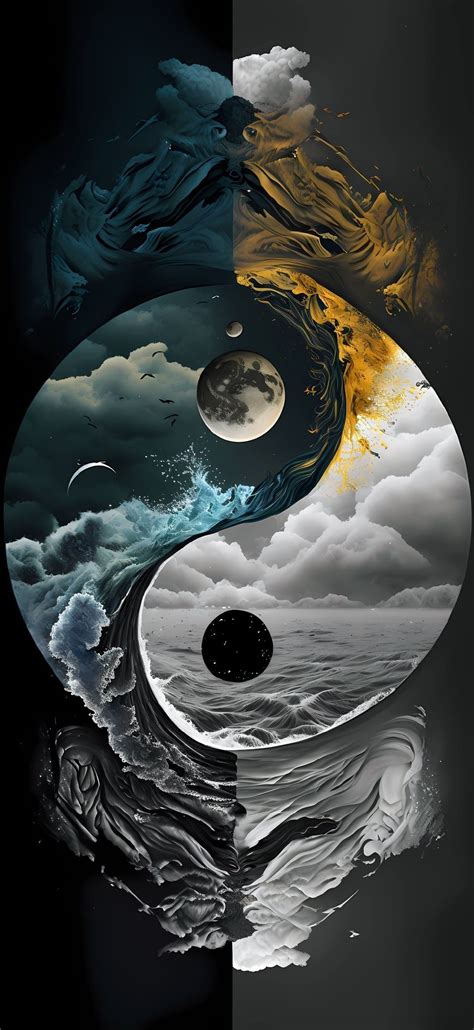 Pinterest Dibujos impresionantes Obras de arte en japón Arte yin yang