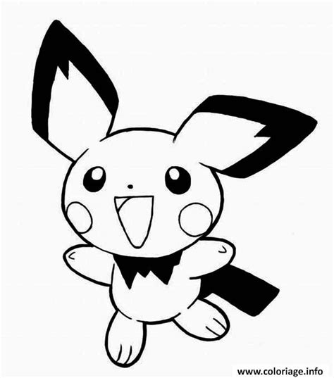 Coloriage Pikachu 142 Dessin