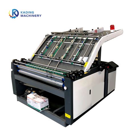 Low Platform Semi Automatic Flute Laminator Corrugated Sheet And Paper