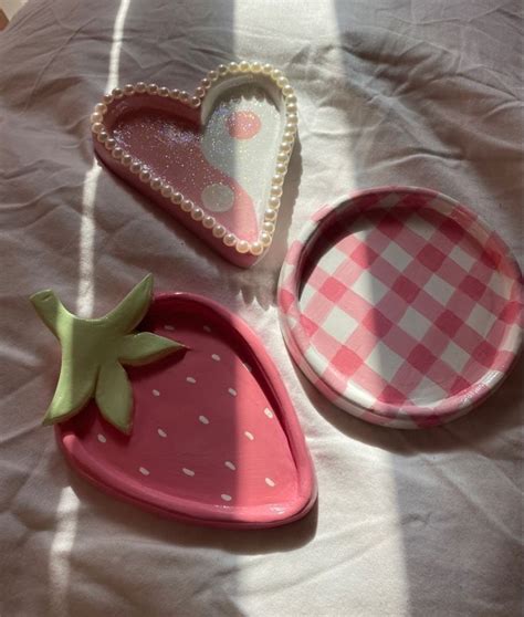 Pin by aesthetics з on тарелочки из глины Polymer clay crafts Clay