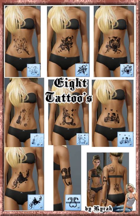 The Sims 3 Cc Accessory Tattoos Passlasopa