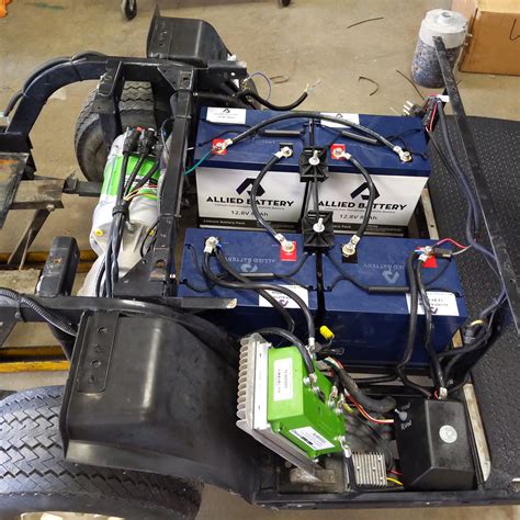 First Time Installing Lithium Ion R Golfcarts