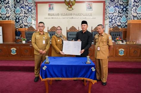 Dprd Pangkalpinang Setujui Apbd Triliun Ini Kata Pj Wali