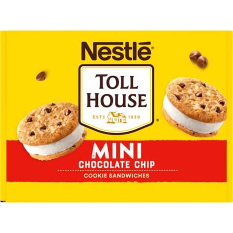 Nestle Toll House Mini Vanilla Chocolate Chip Cookie Sandwiches Ct