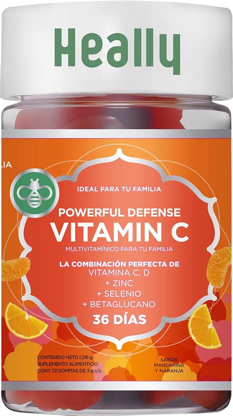 Multivitamínico Powerful Defense Gomitas Para un Boost de Vitamina C