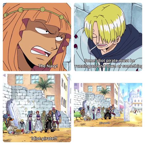 One Piece Funny Moments Idiot Pirate Once Of The Best Moments From