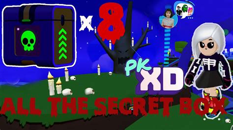 ALL SECRET CHEST IN PK XD PK XD HALLOWEEN UPDATE 2022 YouTube