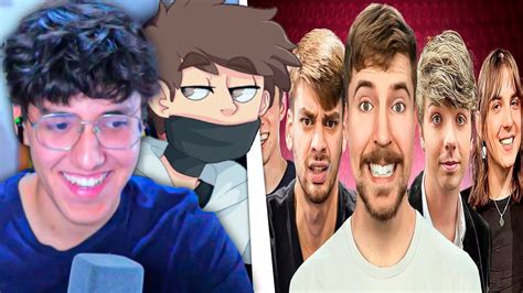 Aquino Y Soarinng Reaccionan A C Mo Mrbeast Conoc O A Sus Amigos Youtube