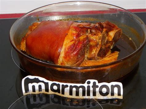 Jarret de porc braisé à la bière brune Recette de Jarret de porc